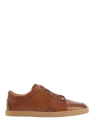 CHRISTIAN LOUBOUTIN Chambelisneak Leather Sneakers - Brown