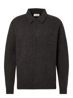 FRAME Wool Overshirt - Grey