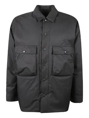 Comme Des Garçons Flap-pocket Jacket - Black