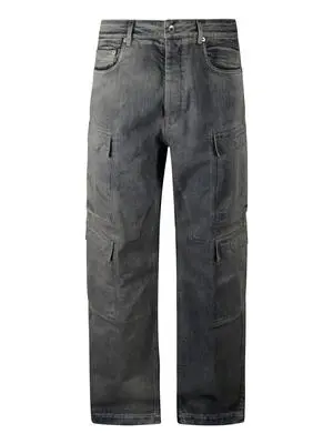 Rick Owens Cargo Denim - Blue