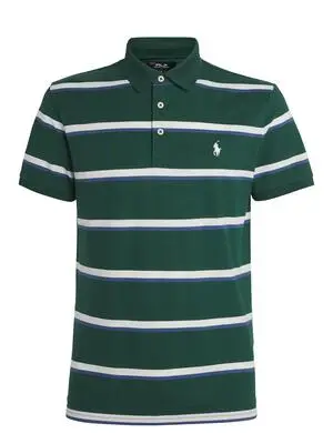 Rlx Ralph Lauren Tailored Fit Performance Polo Shirt - Green