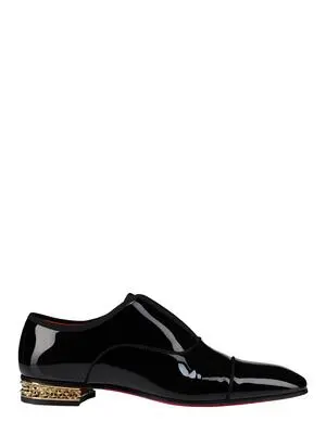 CHRISTIAN LOUBOUTIN Alphamale Rocks Oxford Shoes - Black
