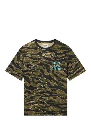 GALLERY DEPT. French Tee 'tiger Camo - Brown