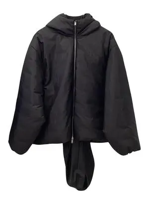 JIL SANDER Hooded Down Jacket - Black