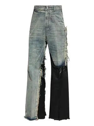 Rick Owens Joris Denim Trousers - Black