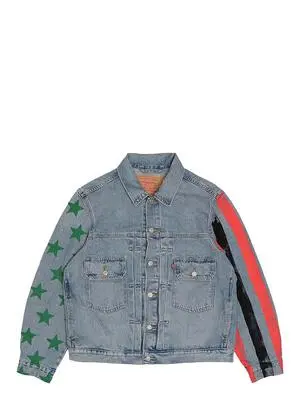 DENIM TEARS X Cpfm Denim Jacket - Blue