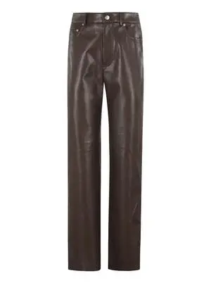Nanushka Trousers - Brown