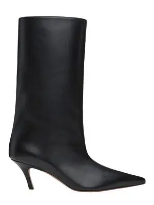 Amina Muaddi Boots - Black