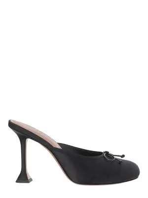 Amina Muaddi Heeled Mules - Black