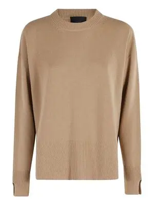 ROBERTO COLLINA Pullover Sweater - Camel
