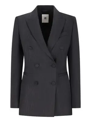 PT TORINO Tailored Blazer - Black