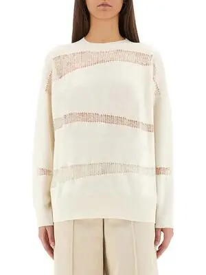 Fabiana Filippi Pullover Sweater - Ivory