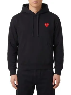 Play Comme Des Garcon Hoodie - Black