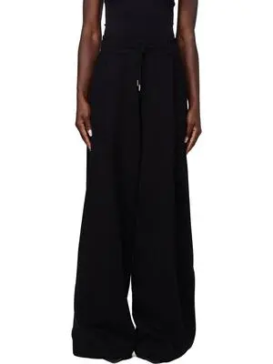 Dries Van Noten Wide Leg Trousers - Black