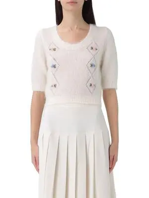 Alessandra Rich Sweater White