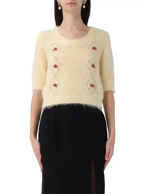Alessandra Rich Sweater Yellow