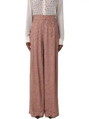 Dries Van Noten Wide Leg Pants - Pink