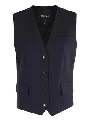 HERSKIND Waistcoat - Navy