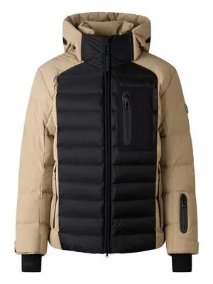 Bogner Bond Down Ski Jacket - Beige/black