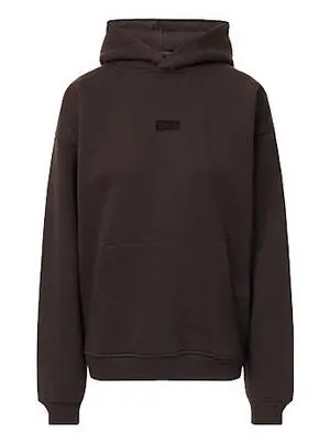 TALA Oversized Cotton-jersey Hoody - Americano