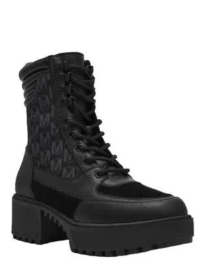 Steve Madden Lug Sole Hiking Boot - Black Multi