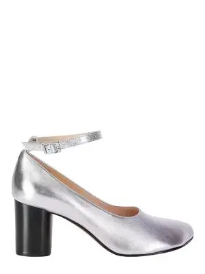 NICCOLO PASQUALETTI Ankle Strap Pumps - Silver