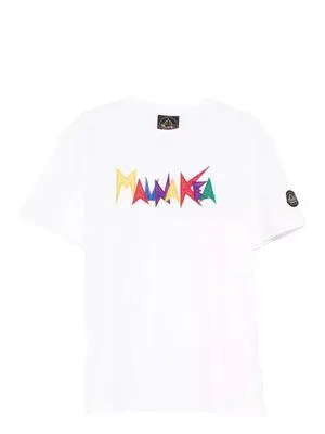 MAUNA KEA Heritage Logo Macro T-shirt - White