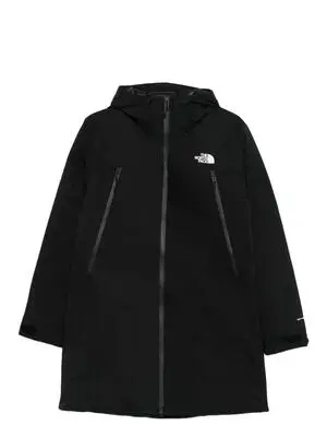 The North Face Hooded Zip-up Coat - Black