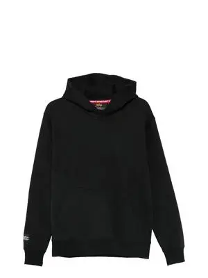 Alpha Industries Hooded Sweatshirt With Pouch Pocket - Black