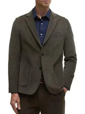 Barbour Wallington Stretch Corduroy Blazer - Olive