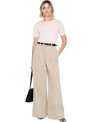 ANINE BING Lou Trouser - Beige