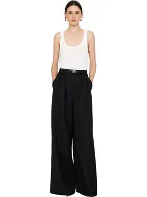 ANINE BING Lou Trouser - Black