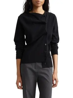 Paloma Wool Donalti Extrafine Merino Wool Cardigan - Black