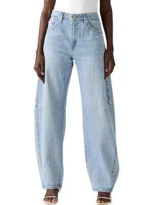 LEVI'S Baggy Dad High-waist Barrel-leg Jeans - Dazzle Me