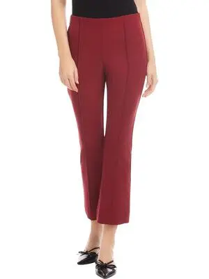 Fifteen Twenty Sigourney Pintuck Crop Pants Brick