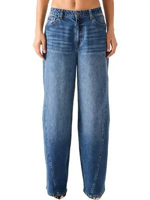 Steve Madden Straight Leg Jeans - Dark Navy