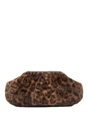 Dolce Vita Ramona Faux Fur Clutch - Leopard
