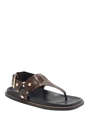 Free People Suri Ankle Strap Sandal - Bitter Chocolate
