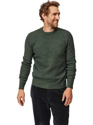 AUBIN Phillips Crew Neck Sweater Khaki