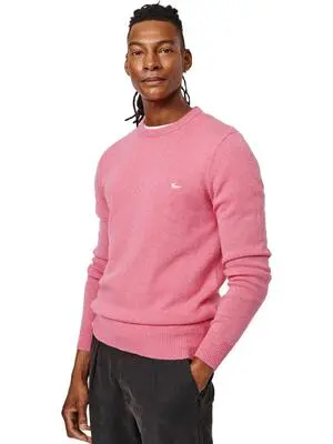 Aubin Westbourne Crew Neck Sweater Pink