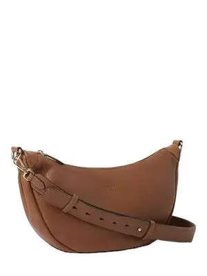 OSPREY LONDON The Oxford Leather Sling Bag - Tan