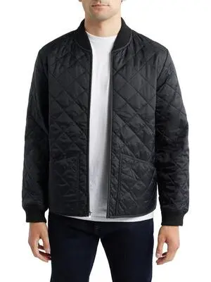 925 ORIGINALS Quilted Nylon Jacket - Black