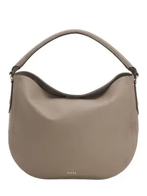 Hugo Lenah Leather Shoulder Bag - Open Brown