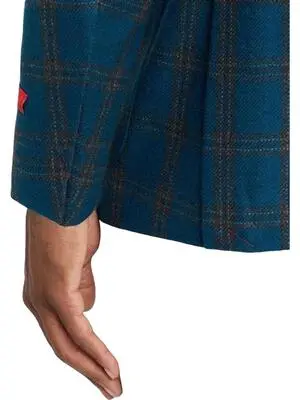 Isaia Cashmere Plaid Sport Coat - Green