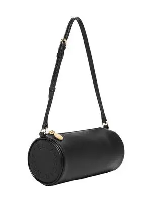 Stella McCartney Logo Bowling Shoulder Bag - Black