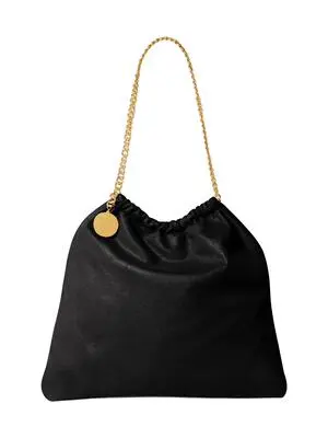 Stella McCartney Falabella Drawstring Shoulder Bag - Black