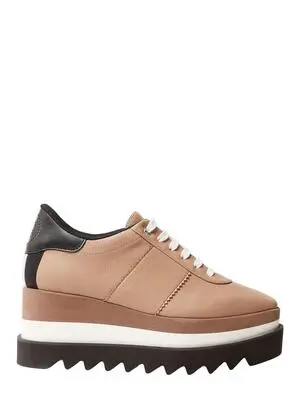 Stella McCartney Sneak-elyse Platform Trainers - Taupe