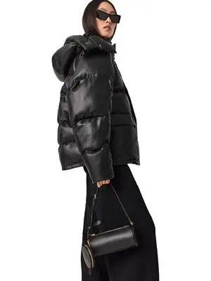 Stella McCartney Padded Vegan Puffer Coat - Black