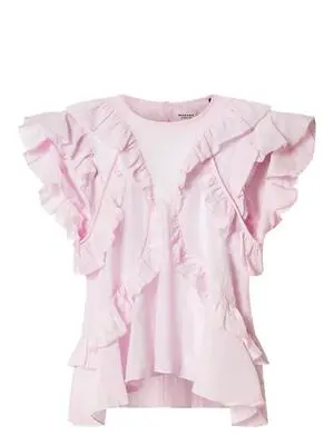 MARANT ETOILE Nalou Top - Light Pink