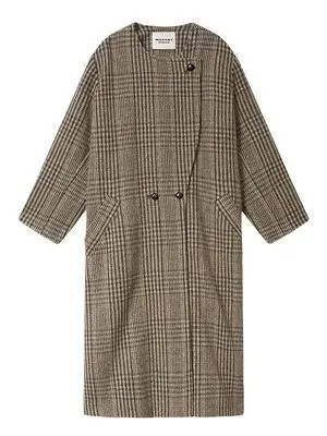 MARANT ETOILE Renee Prince-of-Wales Coat